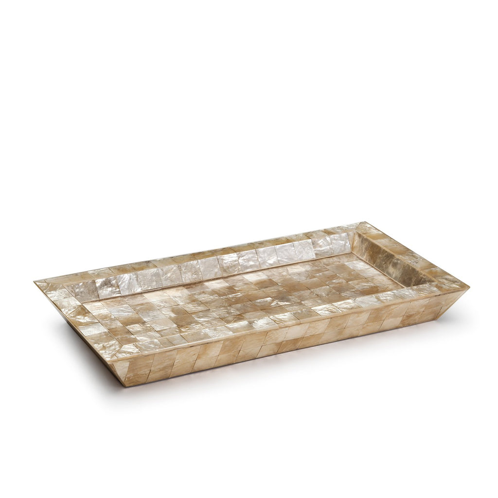 Capiz Champagne Vanity Set